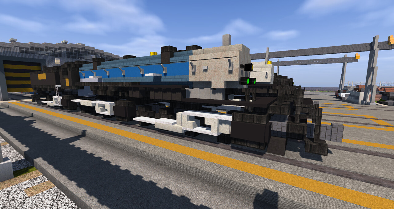 Erie Railroad Triplex Locomotive | TRS Minecraft Map
