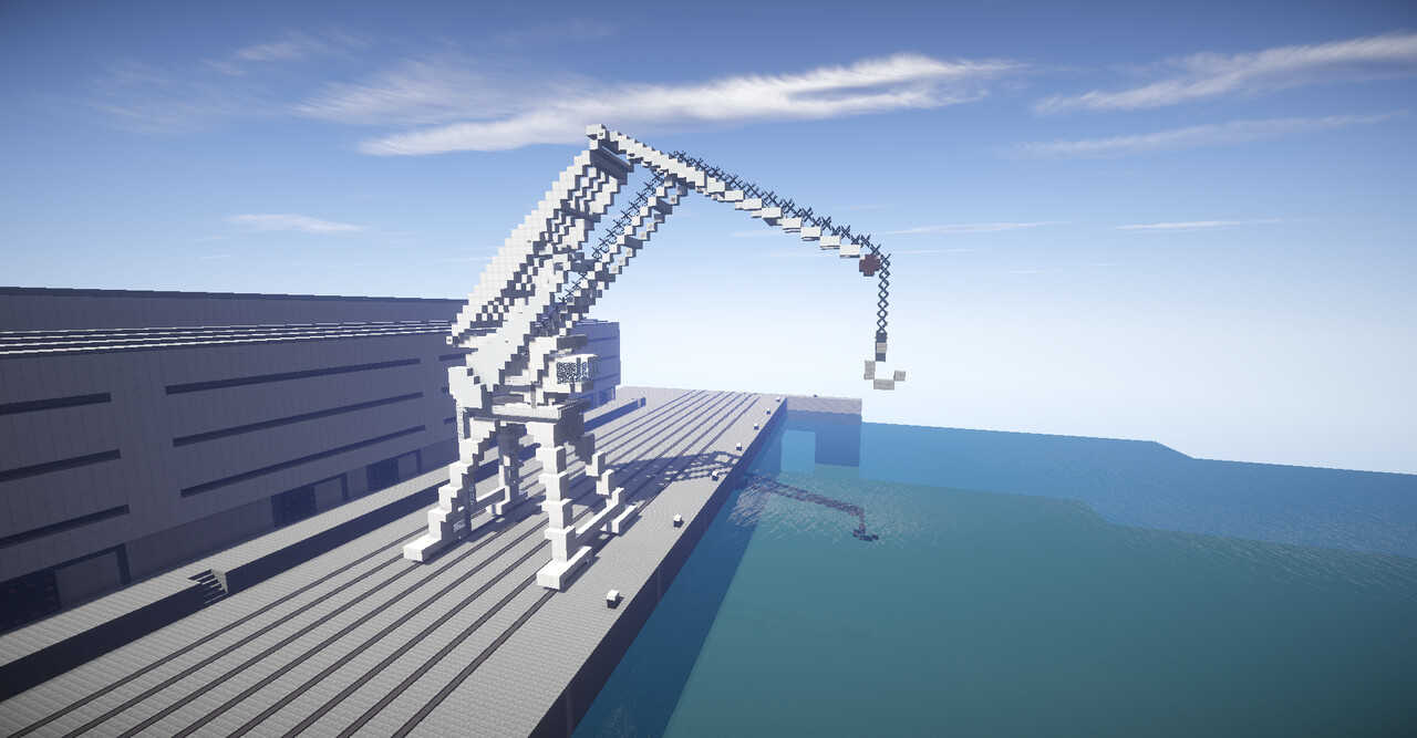 Harbour Crane #1 Minecraft Map