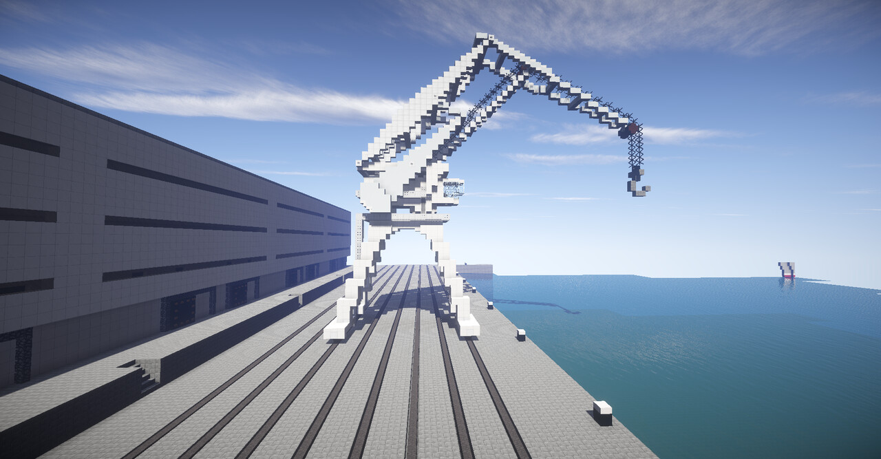 Harbour Crane #1 Minecraft Map