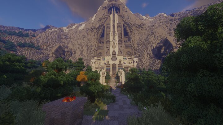 Erebor, Stronghold of Thror - a city of Durin's folk Minecraft Map