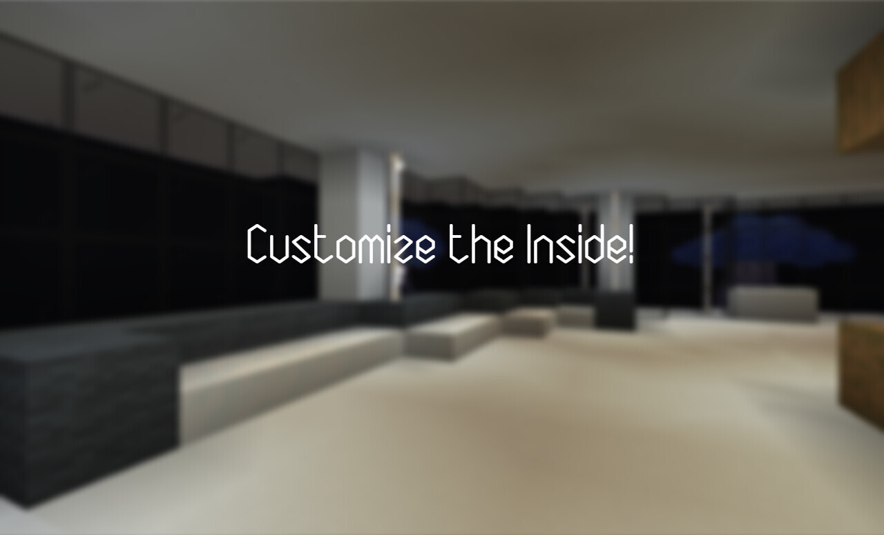 Futuristic House | Alien World Minecraft Map