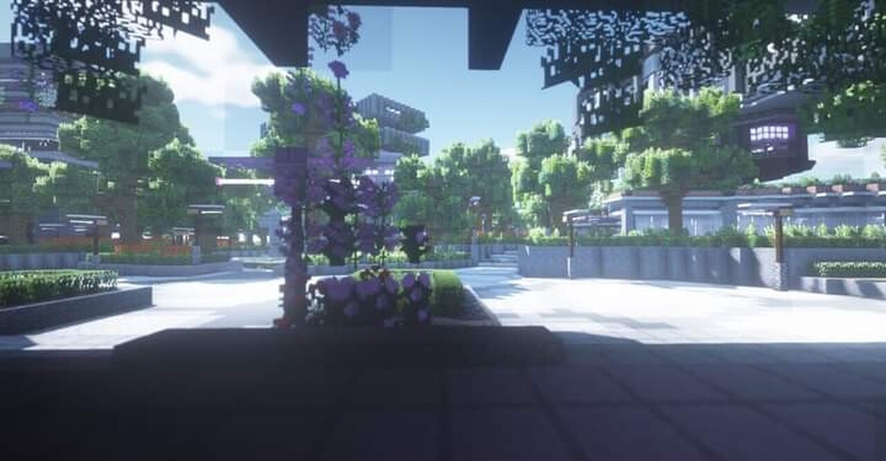 Brutalist Architecture Minecraft Map