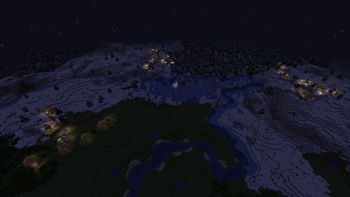 3 Village and Pillage Minecraft Map