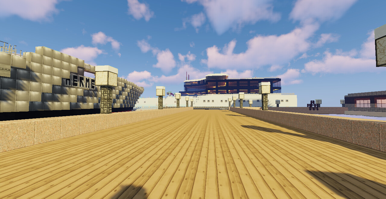 Futuristic battleship Hydrogen powered 2020 Minecraft Map