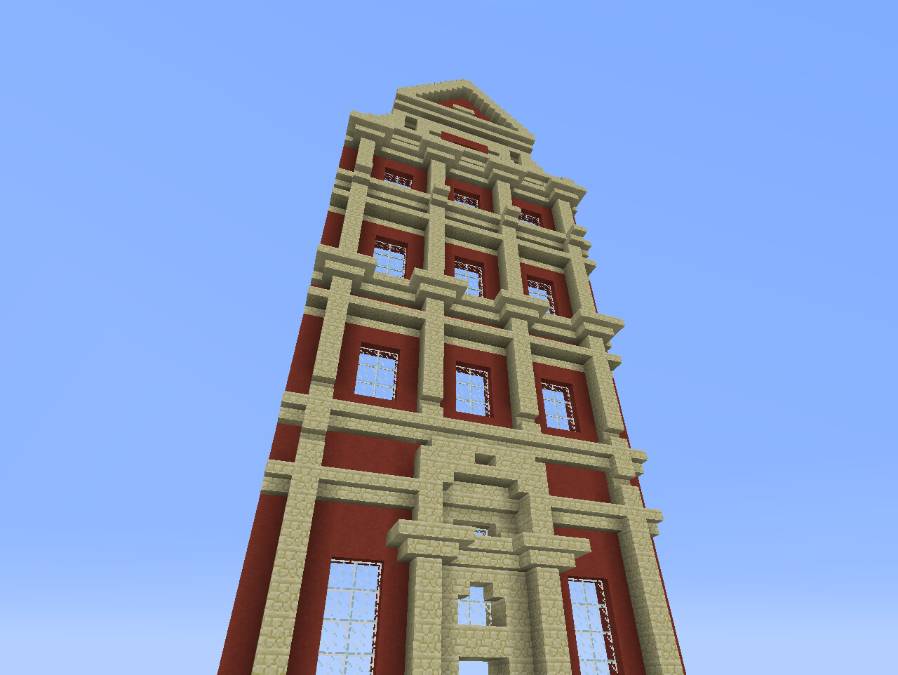 Fasada Kamienicy Minecraft Map