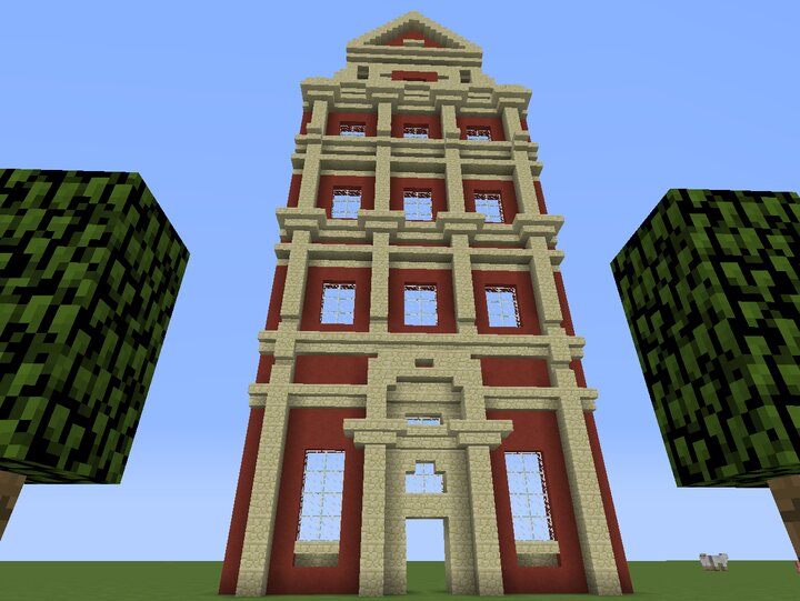 Fasada Kamienicy Minecraft Map