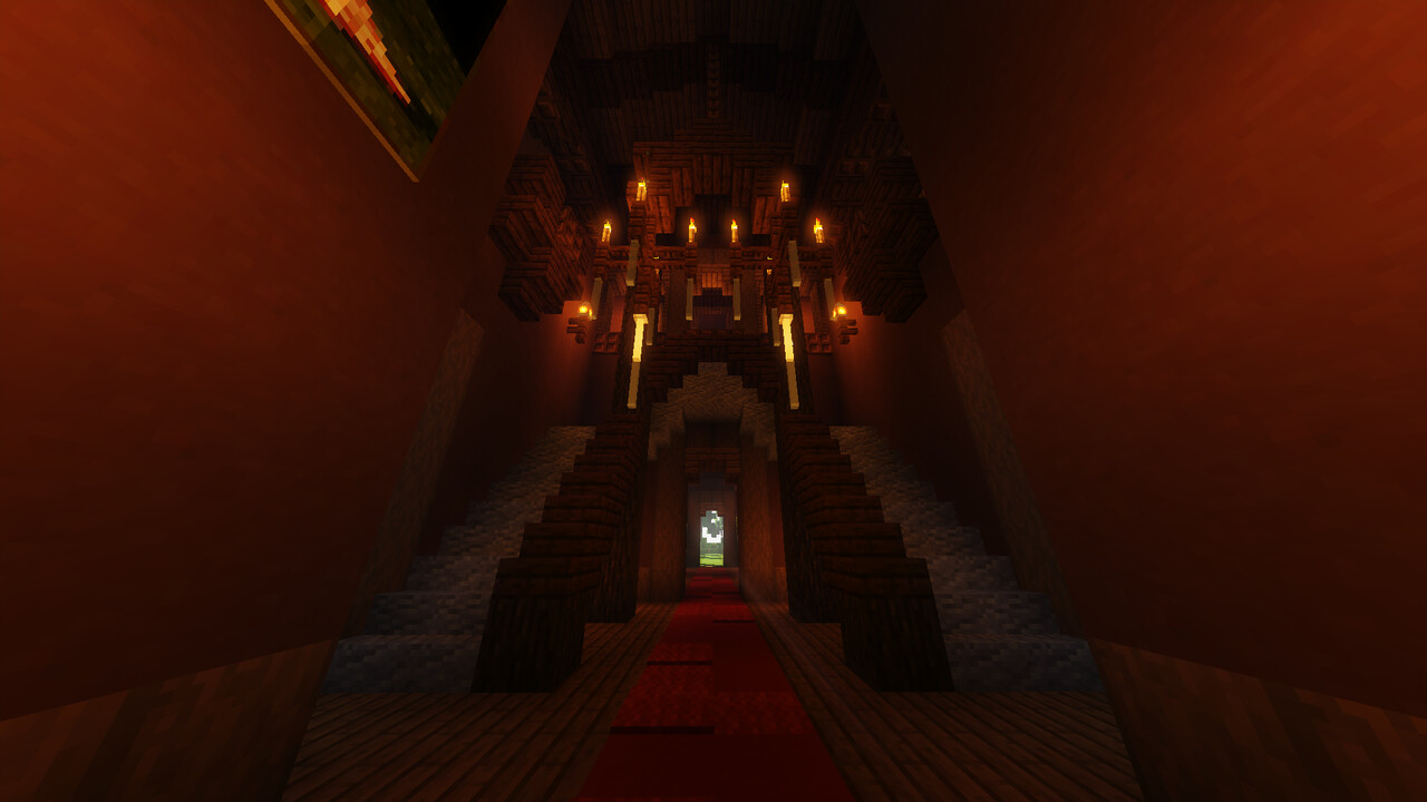 English Manor | Interior Decorated [SCHEMATIC] Minecraft Map