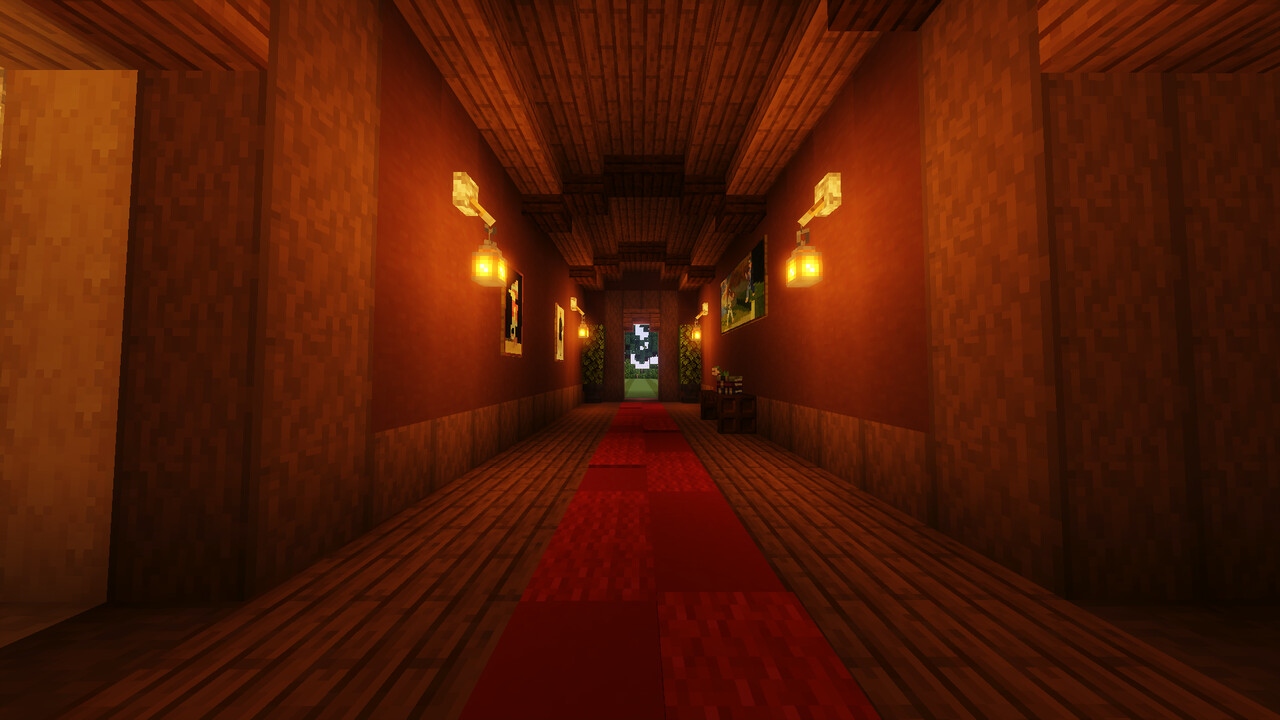 English Manor | Interior Decorated [SCHEMATIC] Minecraft Map