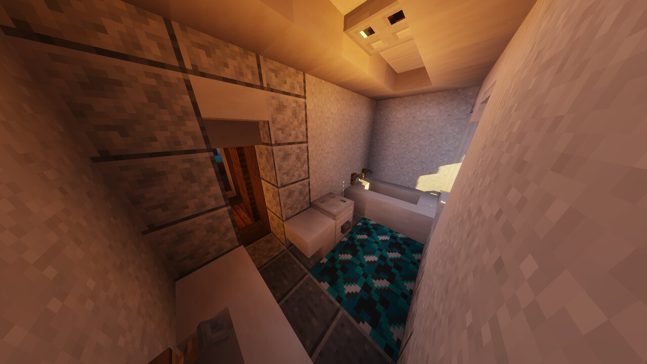 English Manor | Interior Decorated [SCHEMATIC] Minecraft Map