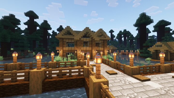 Spruce Town! Minecraft Map