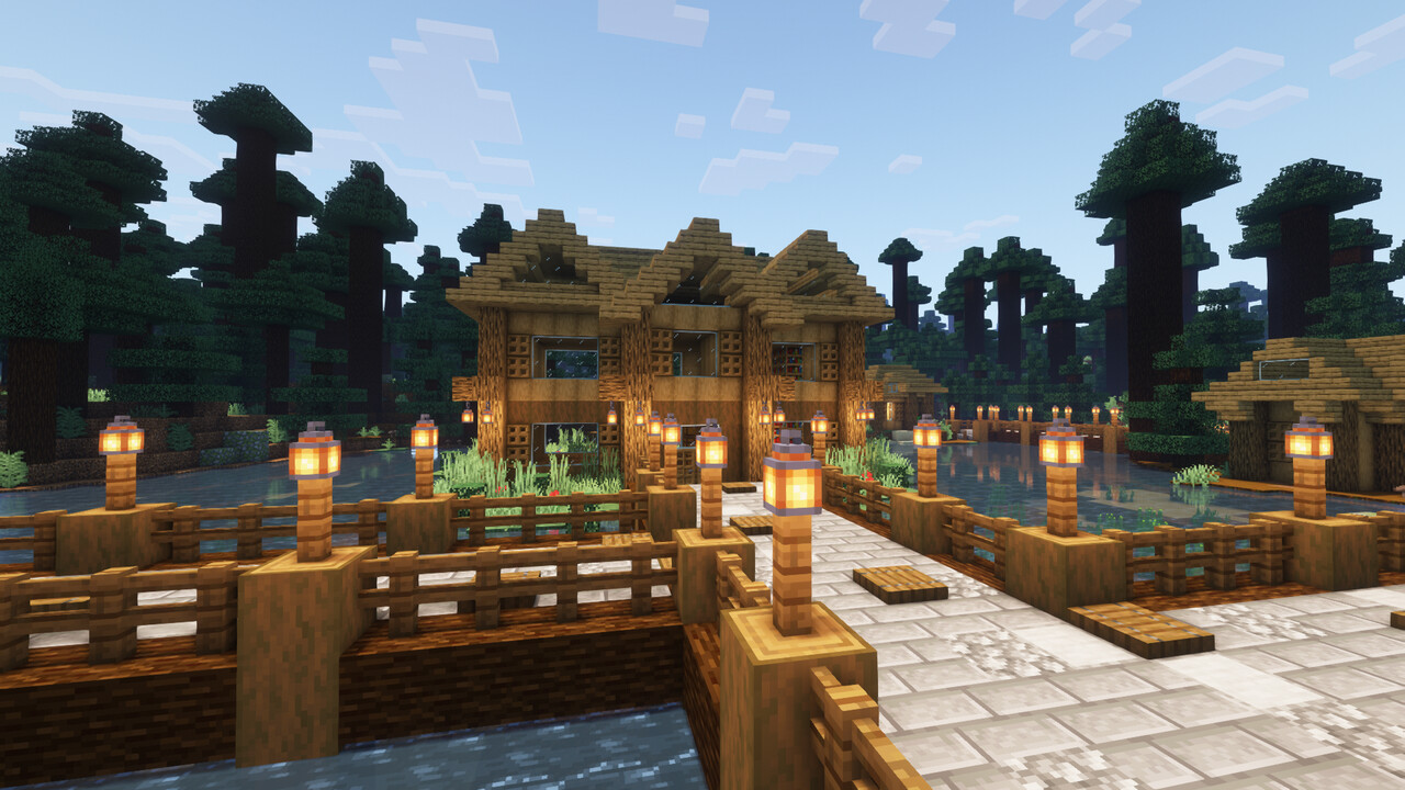 Spruce Town! Minecraft Map