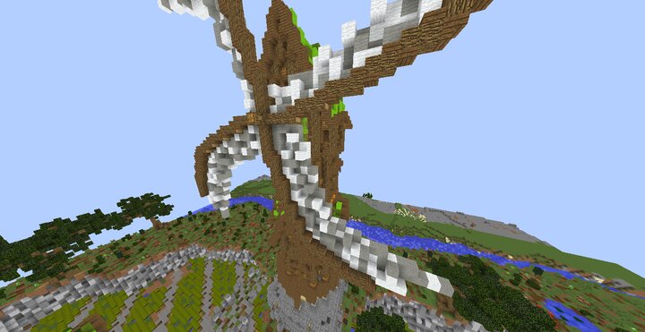 Medieval Fantasy Windmill Minecraft Map