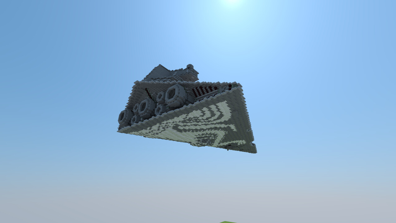 Thrawns Star Destroyer Chimera Minecraft Map
