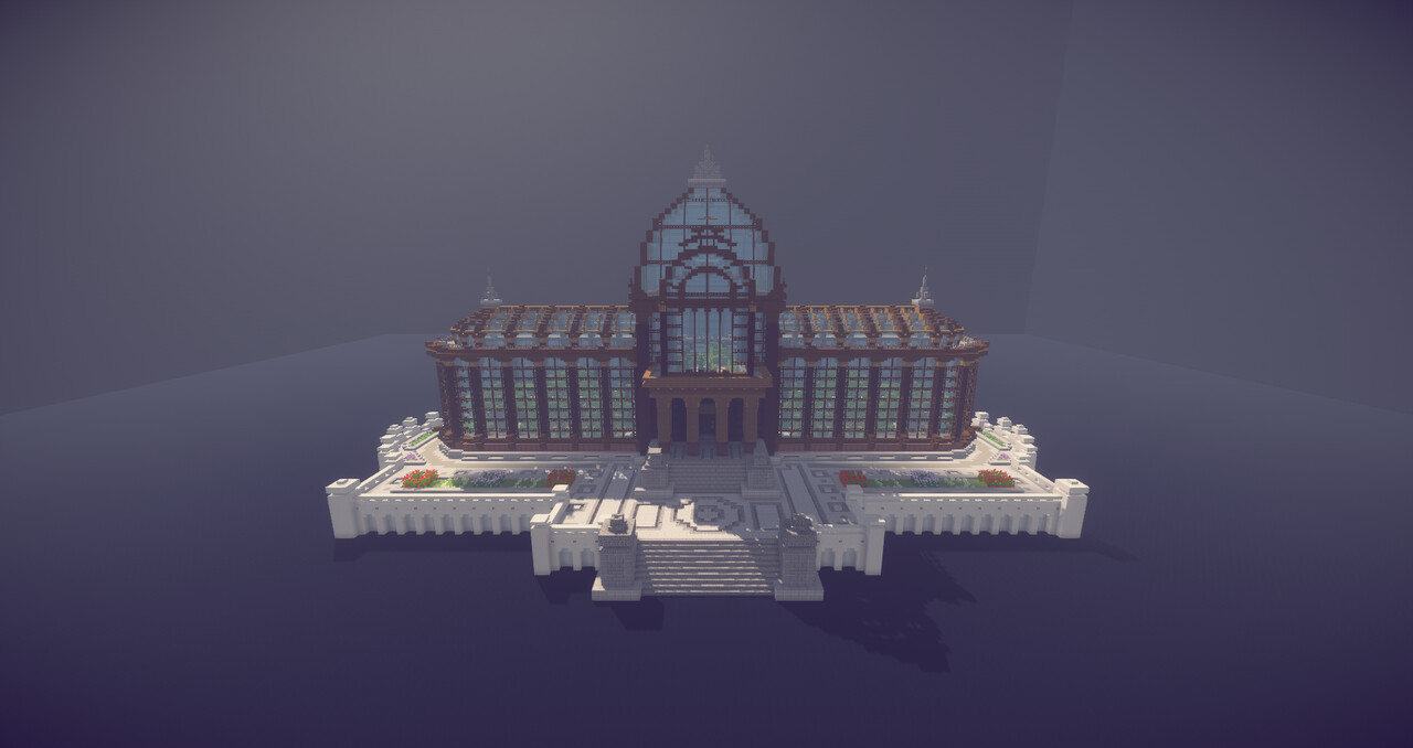 Victorian greenhouse Minecraft Map