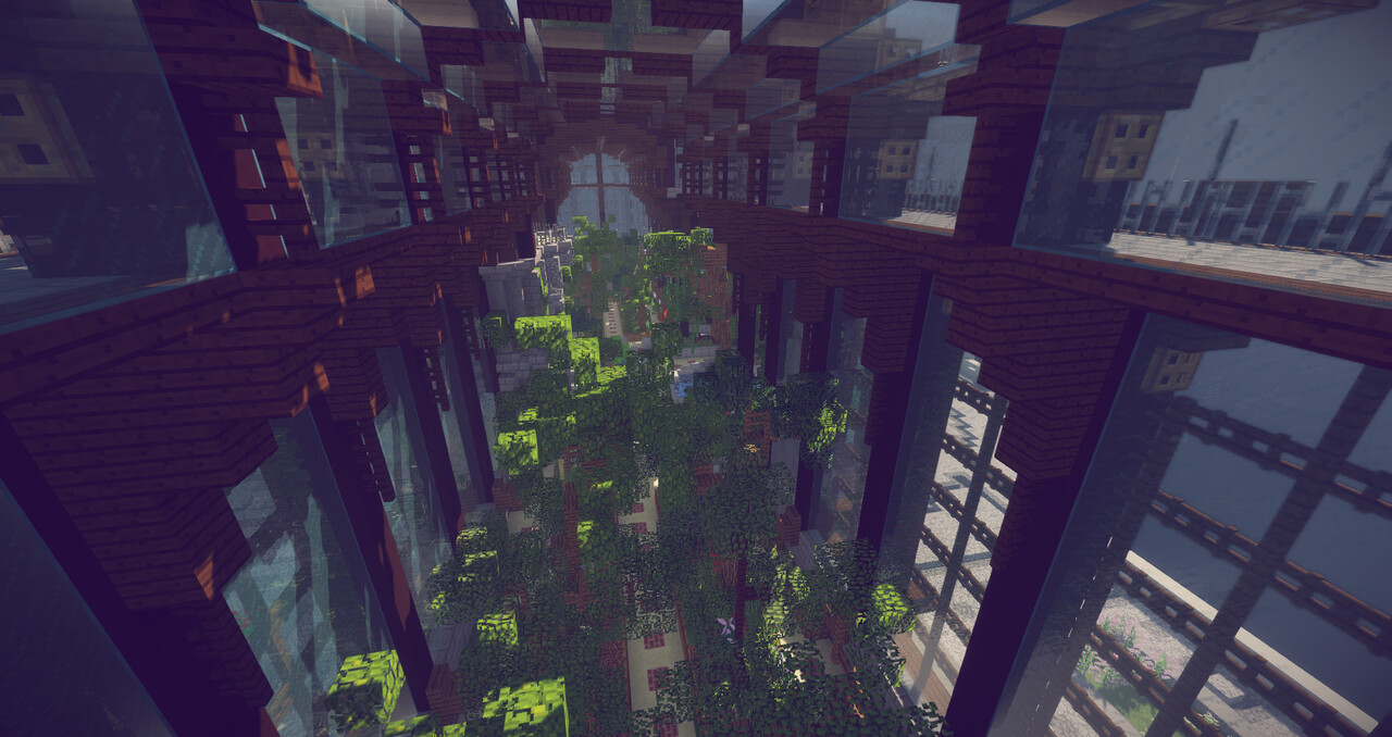 Victorian greenhouse Minecraft Map