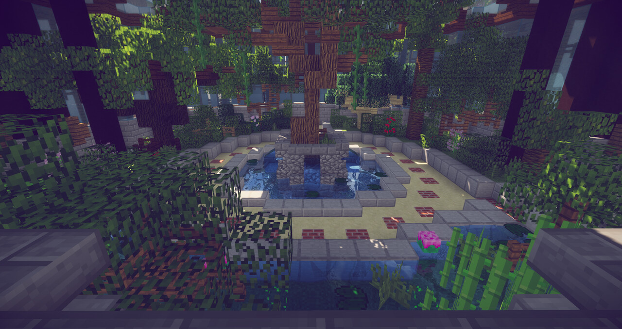 Victorian greenhouse Minecraft Map