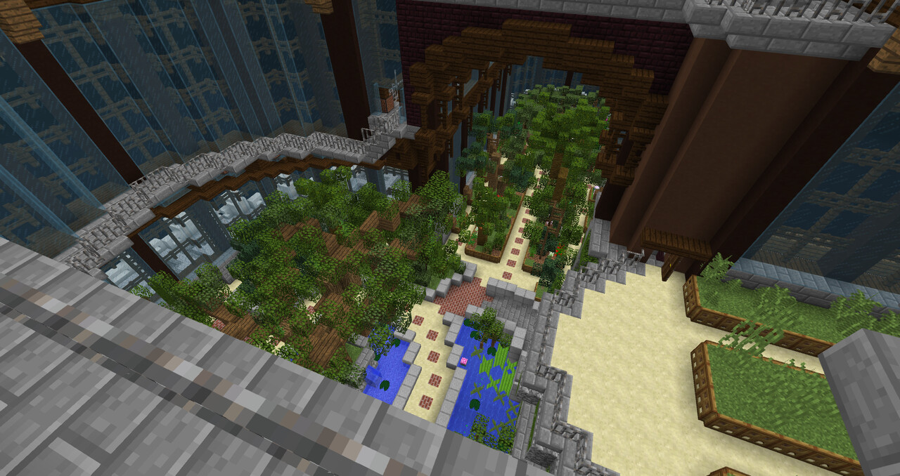 Victorian greenhouse Minecraft Map
