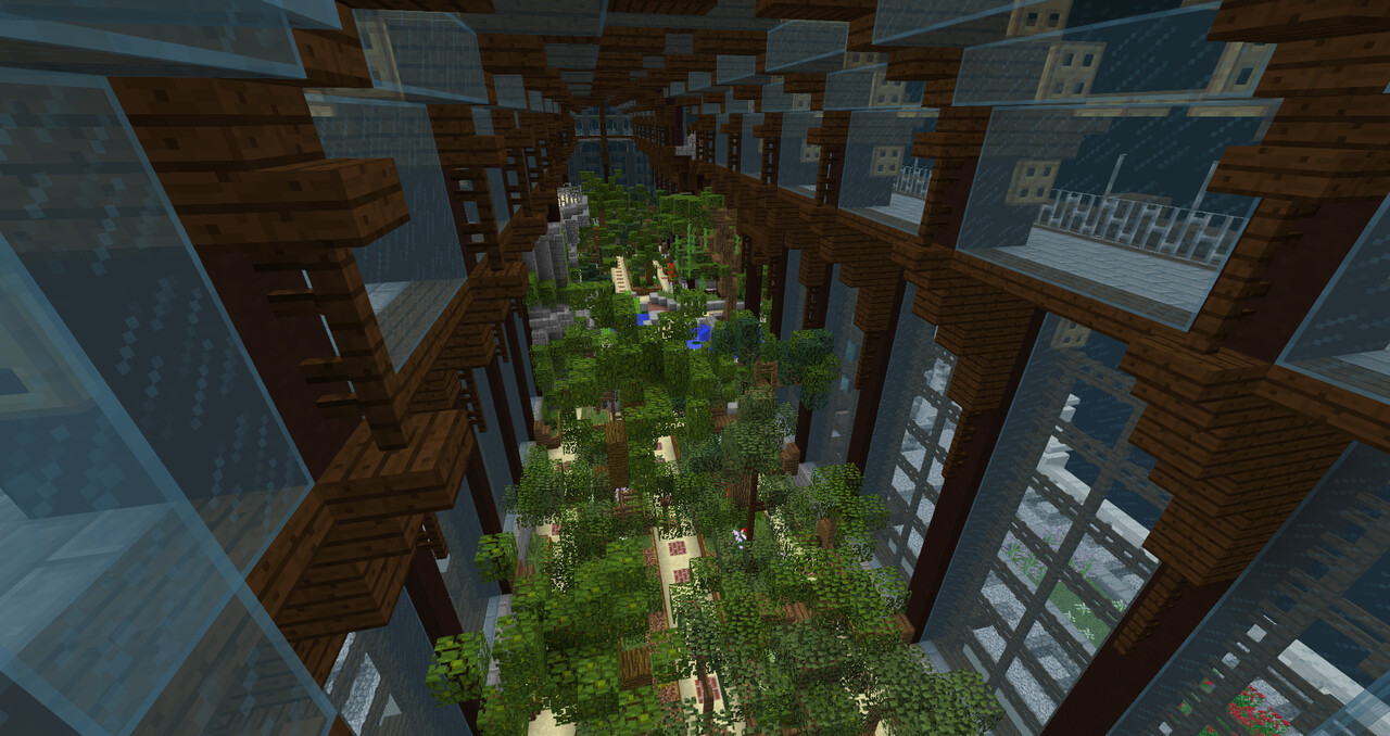 Victorian greenhouse Minecraft Map