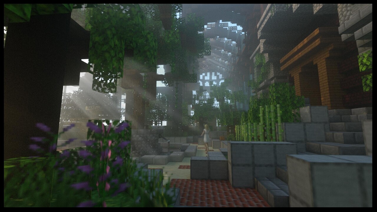 Victorian greenhouse Minecraft Map