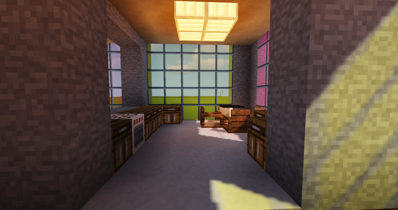 rubik cube survival house Minecraft Map