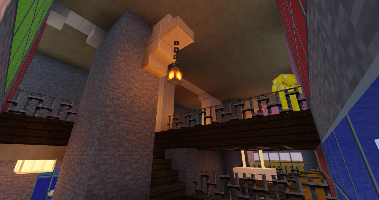 rubik cube survival house Minecraft Map