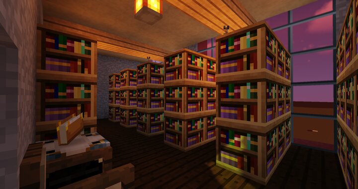 rubik cube survival house Minecraft Map