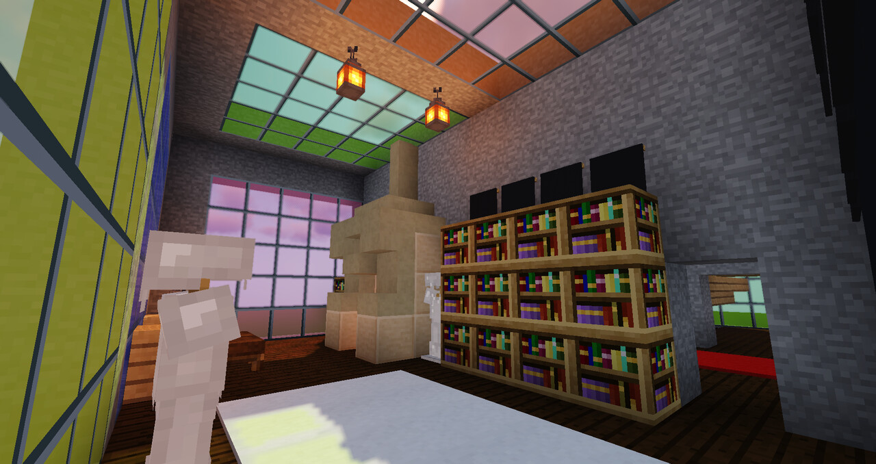 rubik cube survival house Minecraft Map