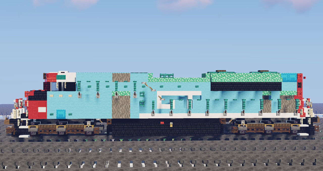 EMD SD70M-2 (CN #8952 [Grand Trunk Western Heritage]) Minecraft Map