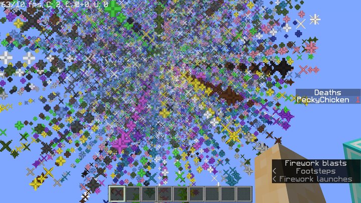 Glowing parkour map Minecraft Map