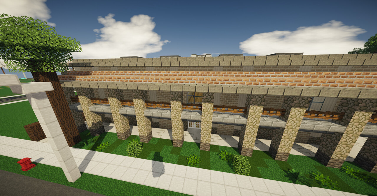 The evergreen residence Minecraft Map