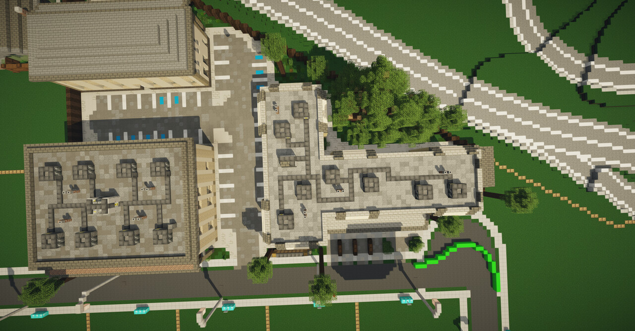 The evergreen residence Minecraft Map