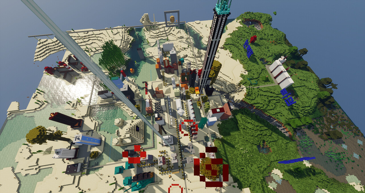 gpeadjiqk mini city Minecraft Map