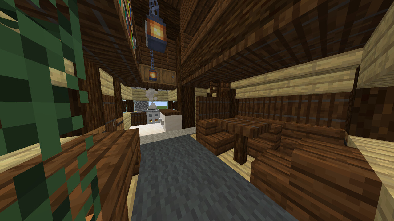 Spruce and Birch Fantasy house Minecraft Map