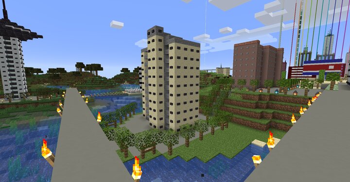 gpeadjiqk mini city Minecraft Map