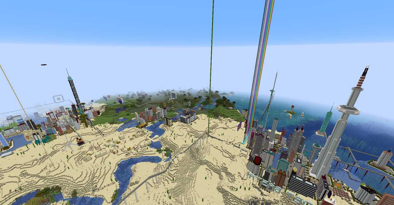 gpeadjiqk mini city Minecraft Map