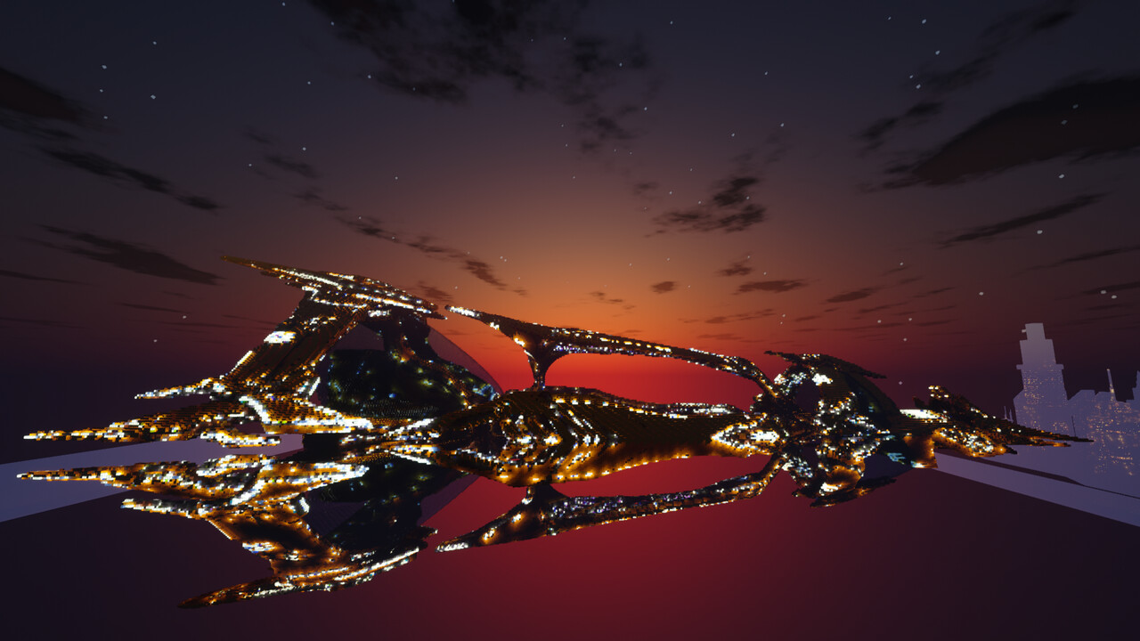 Spear of Adun!For Auir!Protoss Ark! ! STARCRAFT II Minecraft Map