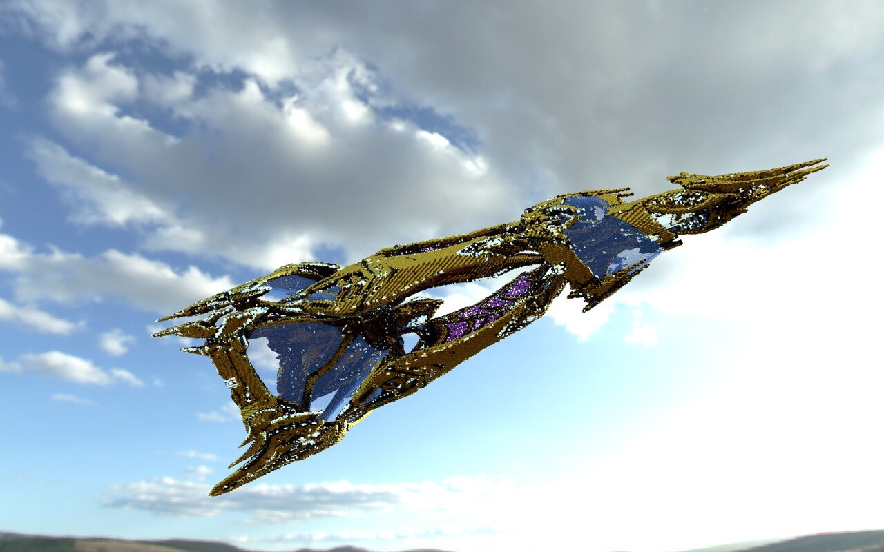 Spear of Adun!For Auir!Protoss Ark! ! STARCRAFT II Minecraft Map