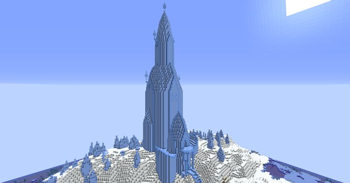 Elsa's Castle Minecraft Map