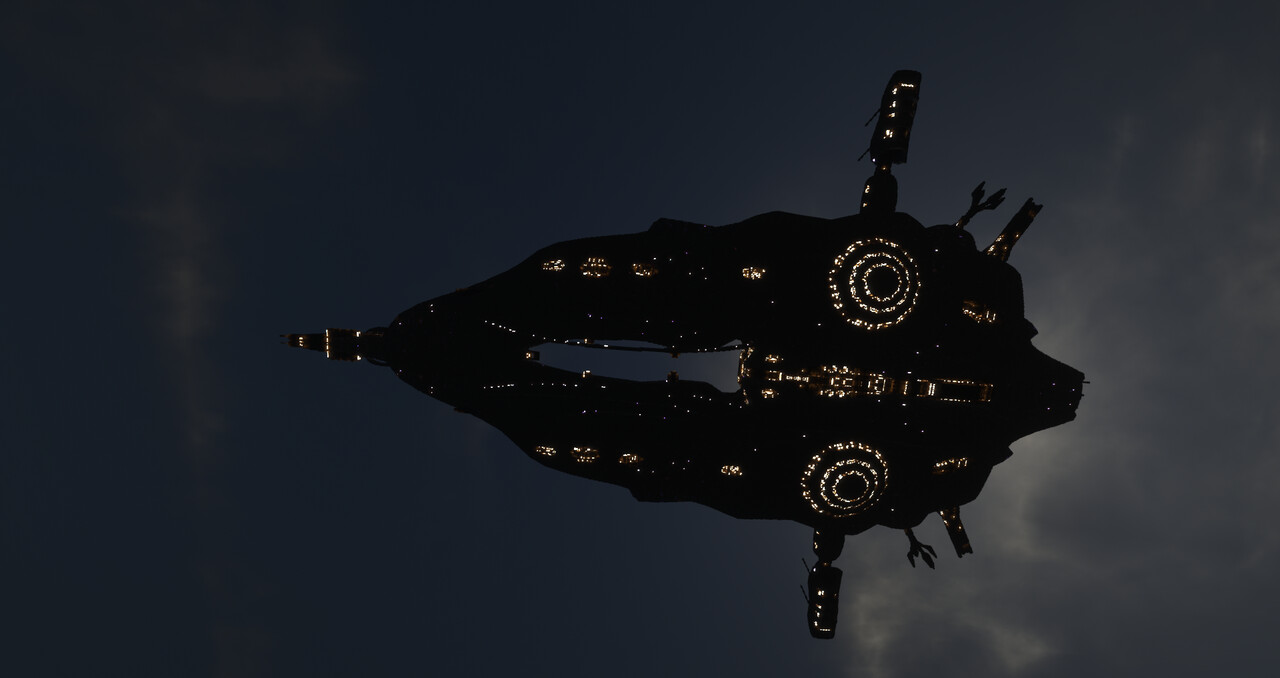 StarGate Wraith Ship Hive(Original version) Minecraft Map