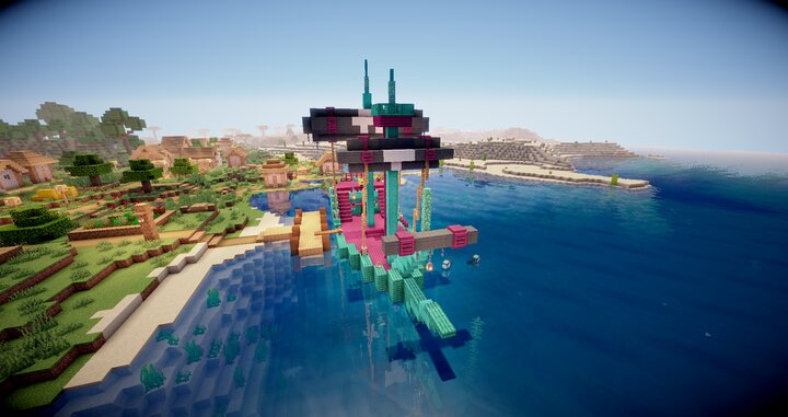 Pirate Ship Base Minecraft Map