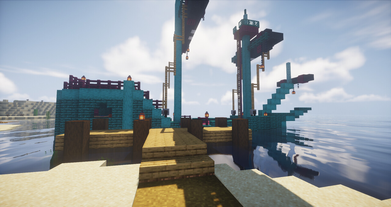 Pirate Ship Base Minecraft Map