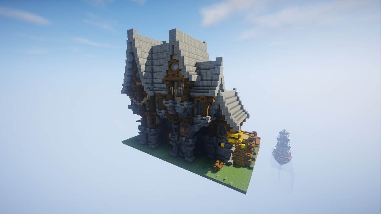 Casa Medieval Mediana Minecraft Map