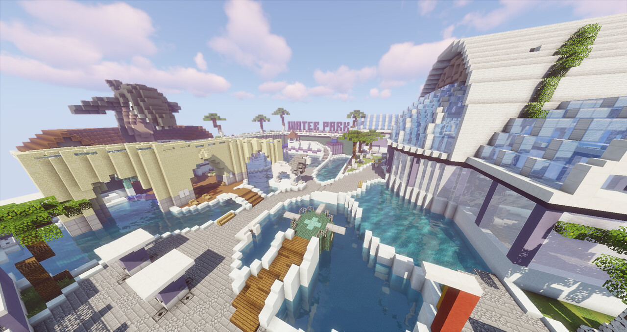 Map Minecraft : Water Park - Mini Game Murder Server | StarDix ...
