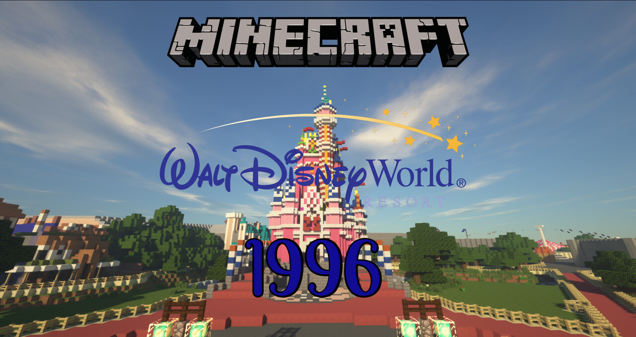 Walt Disney World 1996 Minecraft Map