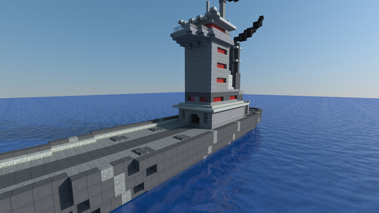 Zuko's Fire Nation Ship from Avatar Minecraft Map