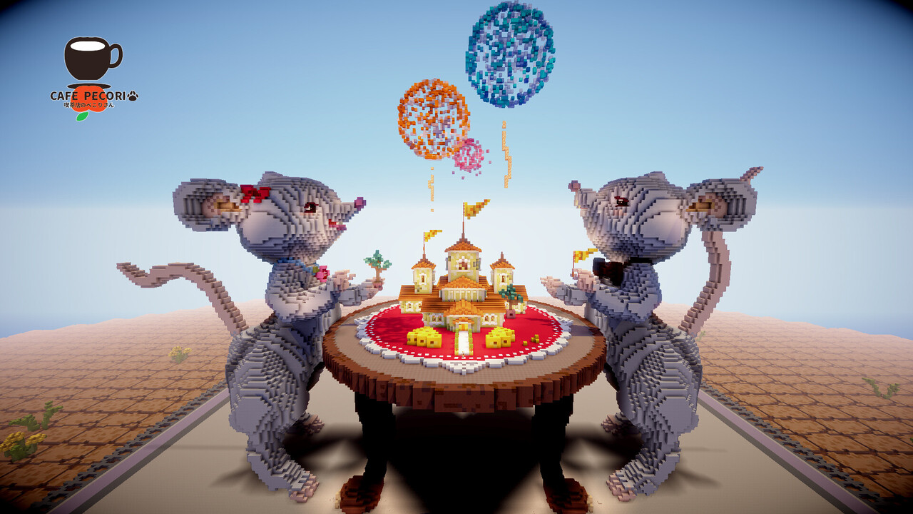 Little Mouse's New year's Cheese castle Minecraft Map