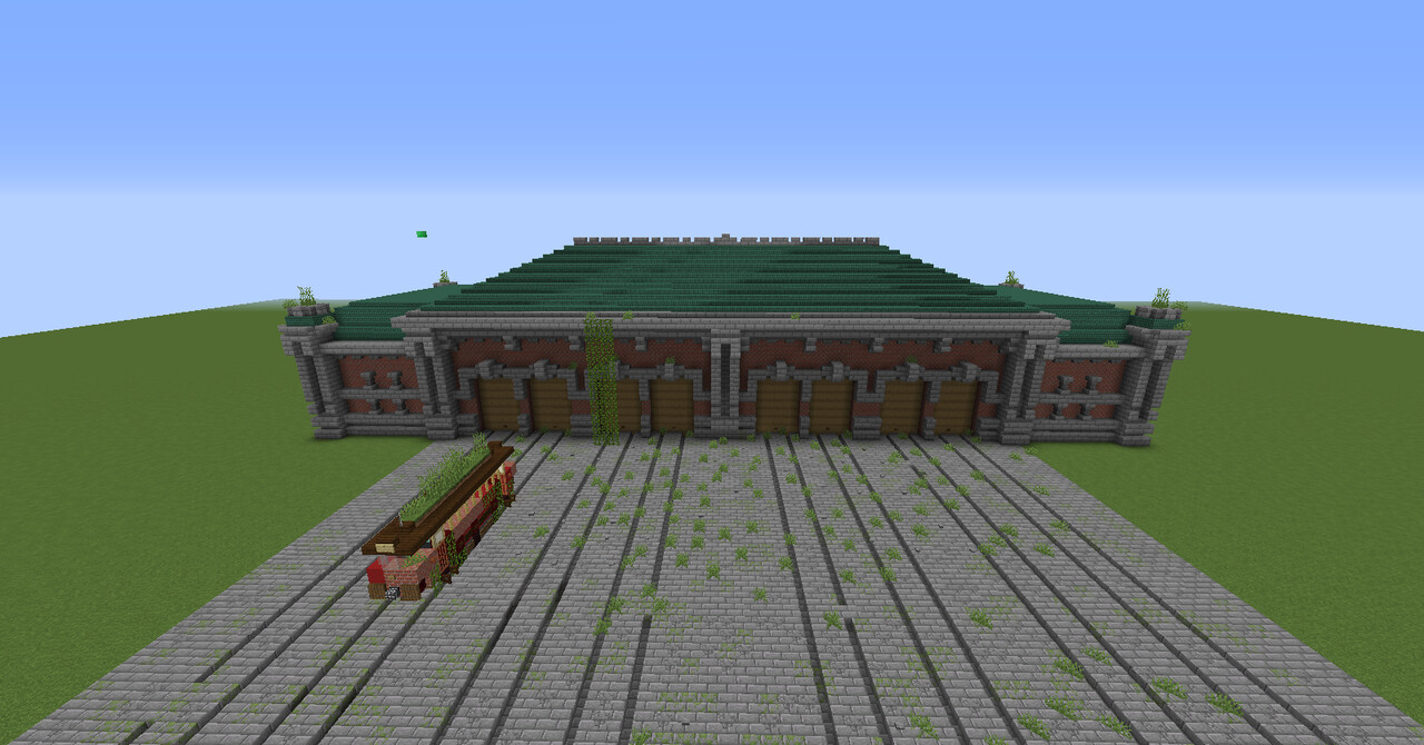 Abandoned Old Tram Depot Minecraft Map