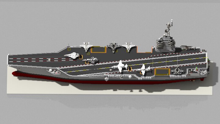 Aircraft Carrier - CVN 85 Barack Obama Minecraft Map
