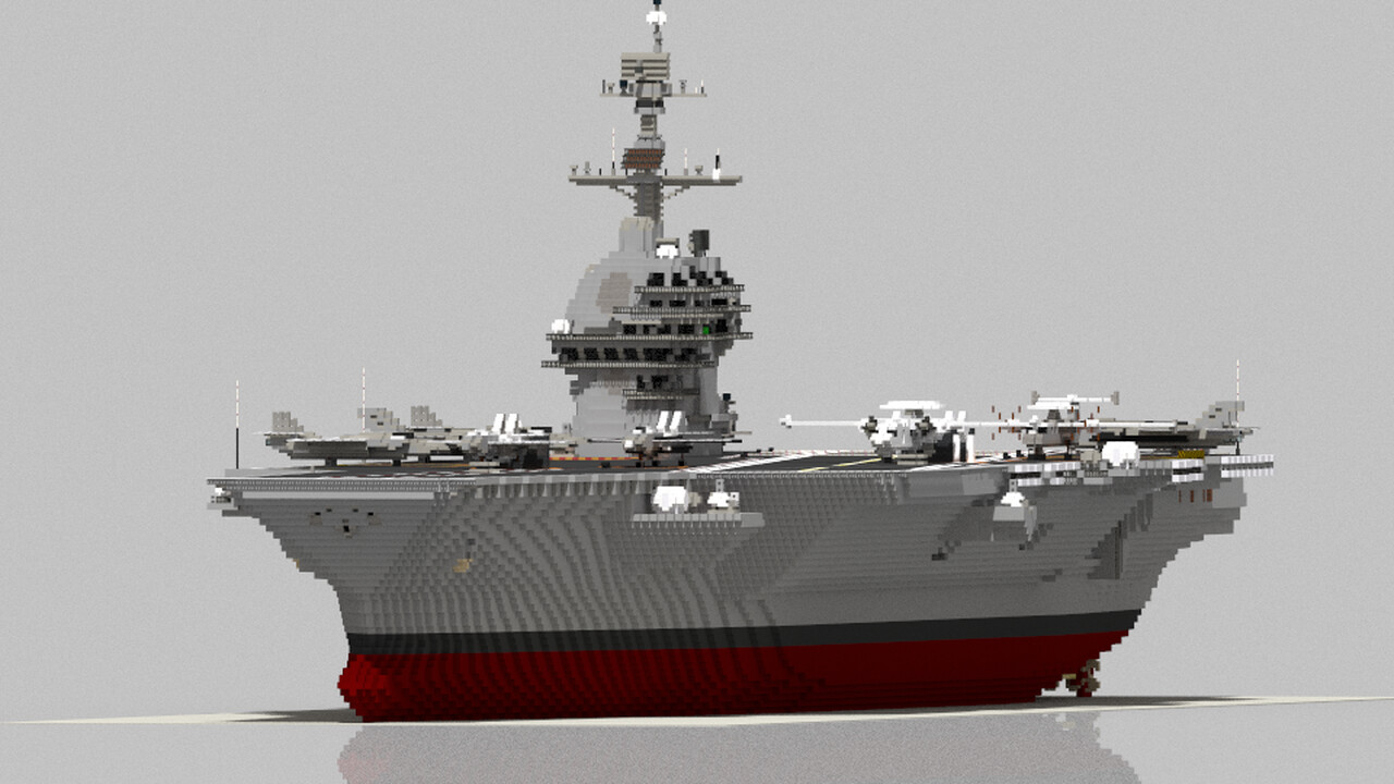 Aircraft Carrier - CVN 85 Barack Obama Minecraft Map