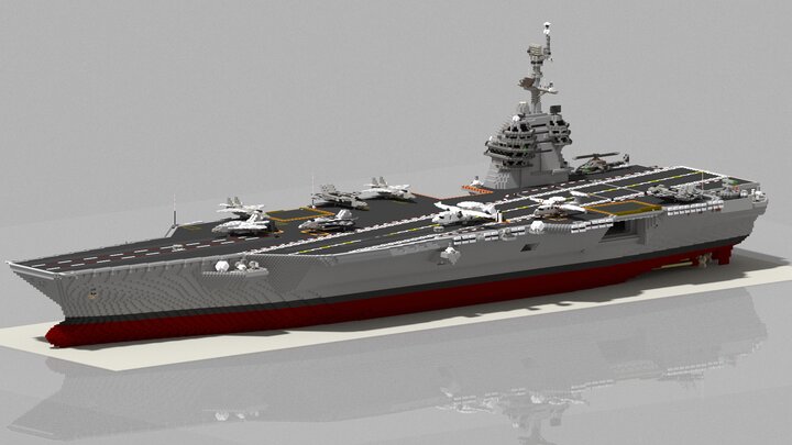 Aircraft Carrier - CVN 85 Barack Obama Minecraft Map